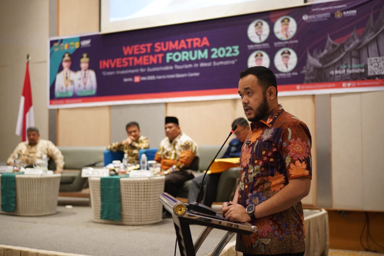 Kegiatan WSIF 2023, Fadly Amran Tawarkan Peluang Investasi