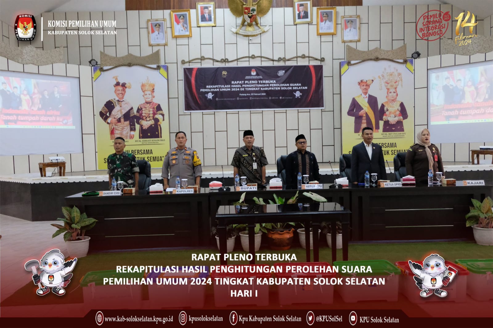 Inilah 25 Caleg Terpilih yang Bakal Duduk di DPRD Solok Selatan