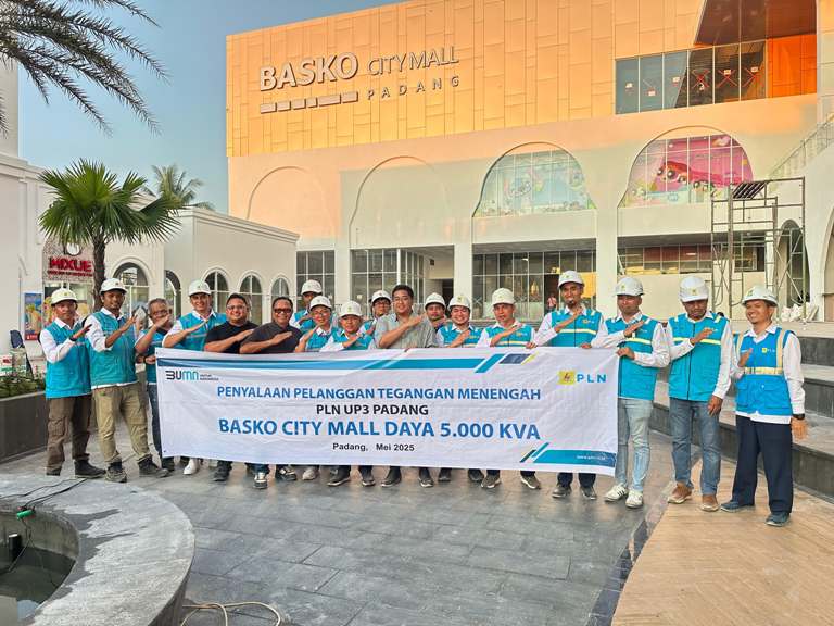 Listrik PLN Berkapasitas 5 MVA Resmi Menyala, Basko City Mall Kini ...